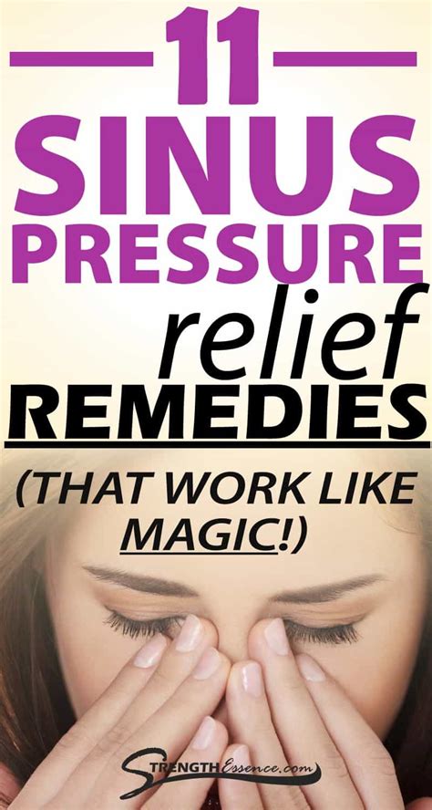 Relieving Sinus Pressure