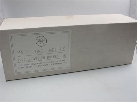Mach One Models Budweiser Rocket Lsr Attempt 1979 Kit Resin 143