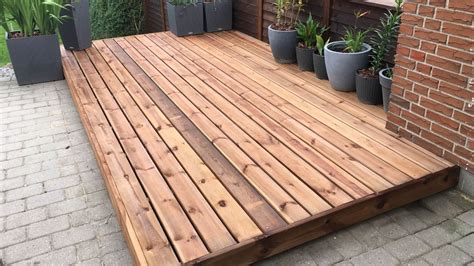 Terrasse En Bois Surélevée Comment Faire Un Plan