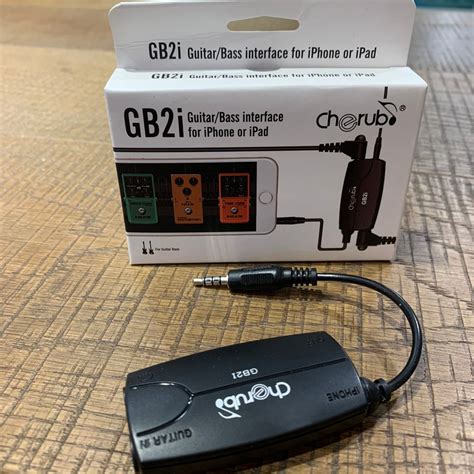 【胖子家樂器】Cherub GB2i iPhone 連接器 音頻連接器 錄音介面 效果器 | 蝦皮購物