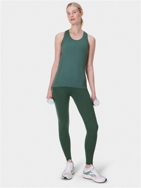 Buy Sweaty Betty Green Athlete Seamless Workout Vest From The Next Uk