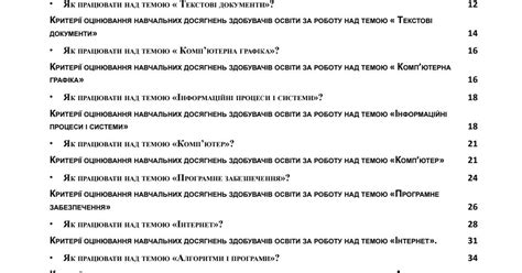 Критерії оцінювання навчальних досягнень здобувачів освіти 5 11 класів Інформатична галузь
