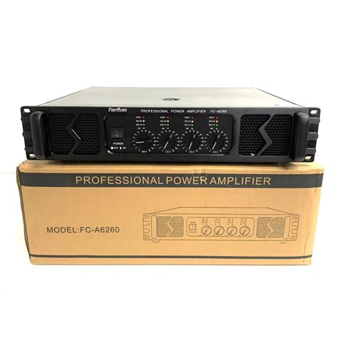 Jual Power Amplifier Firstclass Fc A6260S First Class 4CH 4x1200 Watt