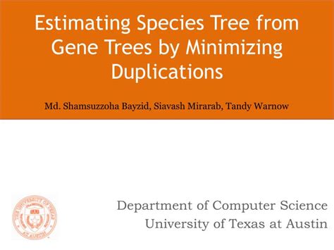 Ppt Department Of Computer Science University Of Texas At Austin