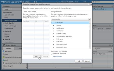 Creating A User In VCenter For Read Only Access SQL Monitor Product Documentation