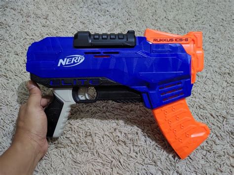 Original Nerf N Strike Elite Rukkus Ics 8 Hobbies And Toys Toys And Games
