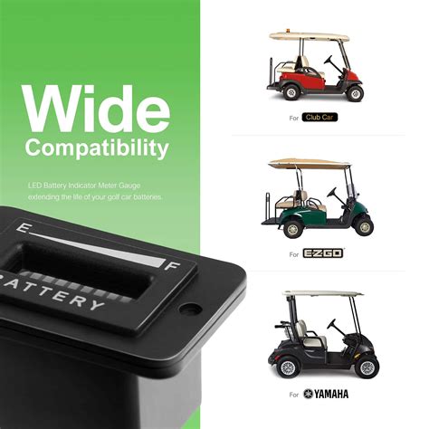 48v Led Battery Indicator 48 Volt Battery Meter Led