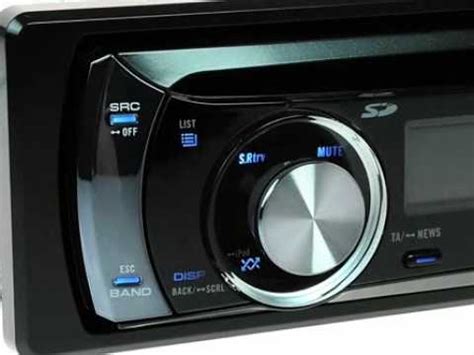 Pioneer DEH-P4100SD - YouTube