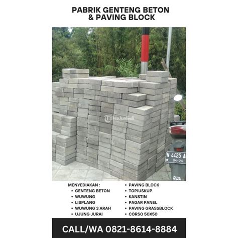 Genteng Beton Solusi Atap Tahan Gempa Di Malang Jawa Timur Tribun
