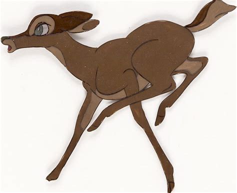 Bambi” Faline Production Cel Rko Walt Disney 1942 Animation Art
