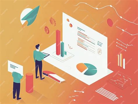 Data Analysis And Business Growth Premium Ai Generated Image