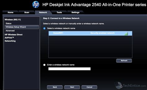 How To Setup Hp Deskjet Wireless Printer Or Any Wireless Network Printer Tech Entice