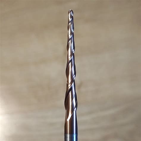 8mm Shank Cnc Konusveida Lodīšu Frēzes Ced 45 60mm L 85 100mm Hrc55 Cnc Bit