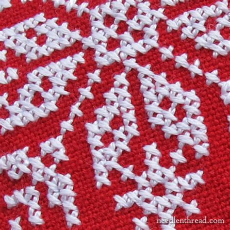 Cross Stitch And Counted Work On Plain Weave Fabric