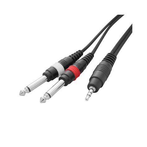 1 5m 3 5mm Stereo Jack 2 X 6 35mm Mono Jack Cable Consumables