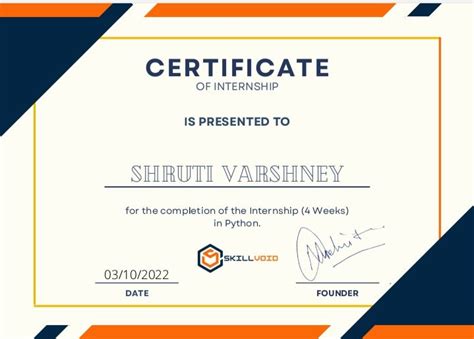 Shruti V On Linkedin Python Skillvoid