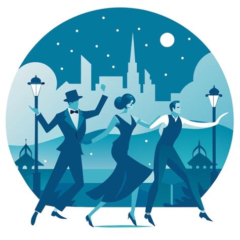 Premium Vector Dancing Vector Illustration Flat 2