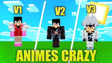 ATUALIZOU A MELHOR ADDON DE ANIMES No MINECRAFT YouTube