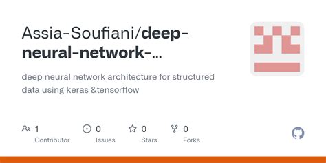 Github Assia Soufiani Deep Neural Network Architecture For Structured