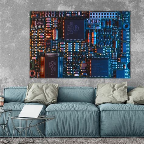 Circuit Board Art Etsy
