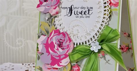 Flowers Ribbons And Pearls Anna Griffin Papers