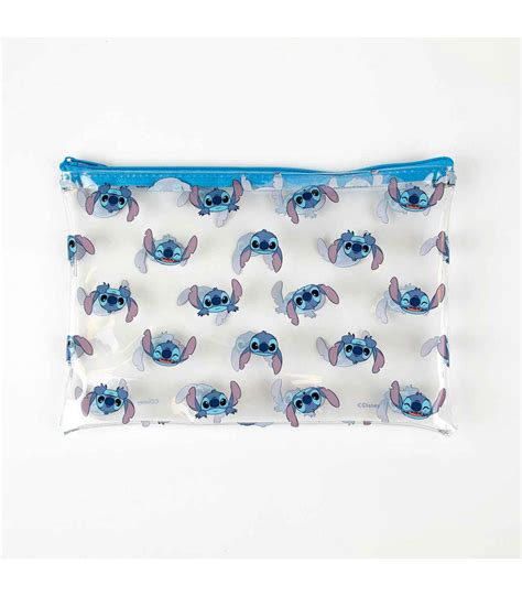 Tradineur Set de papelería escolar de Lilo Stitch con estuche libreta lápices afila