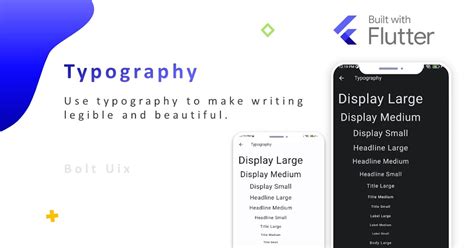 How do you use the typography styles in Flutter?