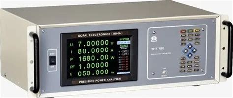 Graphical 3 Phase Precision Power Analyzer For Industrial Use At ₹ 196500 Piece In Ahmedabad