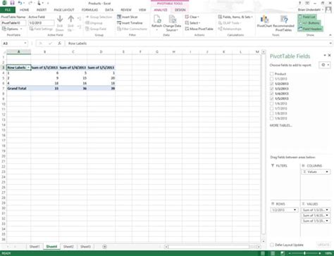 Quick Analysis Button Excel 2007 Snofunds