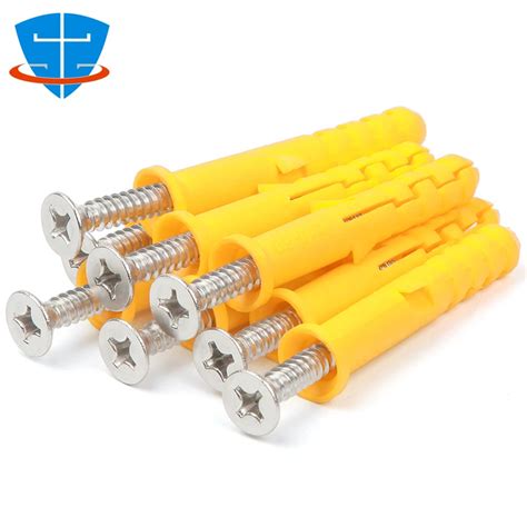 Tubo De Expansi N De Pl Stico Premium Anclajes De Pared Enchufe De