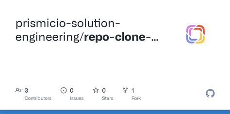 Trouble With The Repo Clone Script Developing With Prismic Prismic