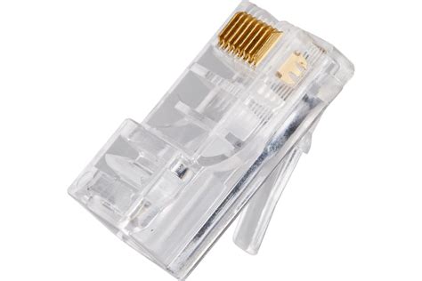 Универсальный коннектор Rj 45 8p8c Twist Cat 5e 100шт Cn 8p8c C5e U Twcs 100 выгодная цена