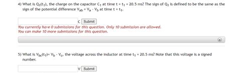 Solved A Circuit Is Constructed With Two Capacitors And An