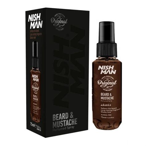 Nishman Beard And Mustache Parfumed Spray 2 5 Oz Perfume Spray Beard