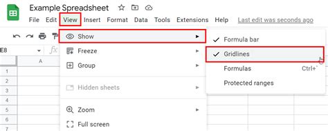 How To Hide Gridlines In Google Sheets Sheets For Marketers