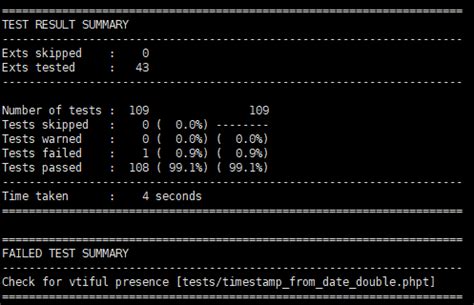 PHP xlswriter扩展编译测试有一项测试未通过 Issue viest php ext xlswriter GitHub