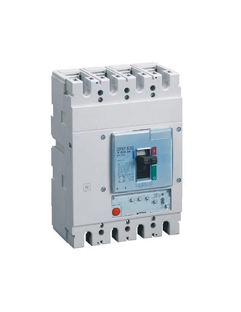 DISJONCTEUR ÉLECTRONIQUE S1 DPX³ 630 ICU 100 KA 4P 320 A LEGRAND 422534