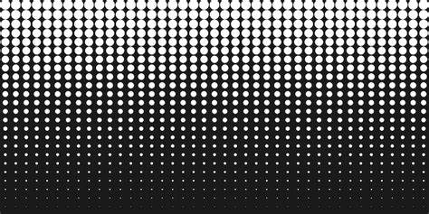 Premium Vector Halftone Dotted Gradient Abstract Black And White Geometric Horizontal Background