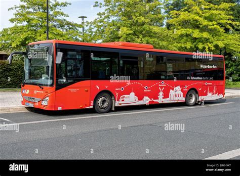 DB Weser Ems Bus Iveco Crossway LE Bus At Emden Central Bus Station Stock Photo Alamy