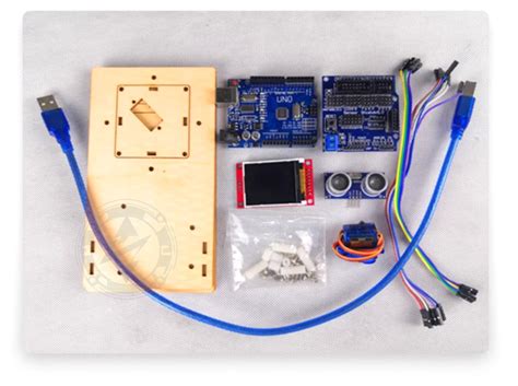 Ultrasonic Radar Scanning Programming For Uno R3 Detection Robot