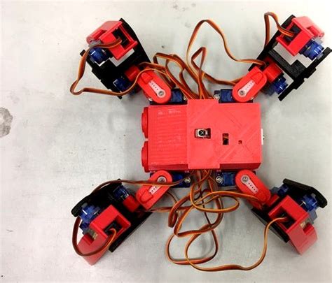 Ez Arduino Spidey Infrared Control Edition 12 Dof Quadruped Robot By