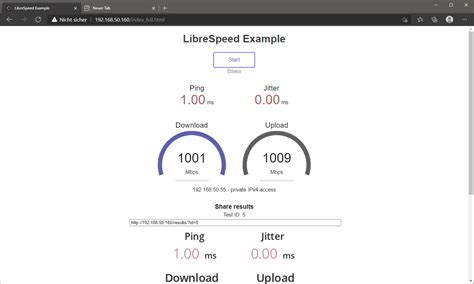 Librespeed Self Hosted Speedtest Bachmann Lande