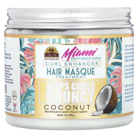 Okay Pure Naturals Miami South Beach Curls Curl Enhancer Hair Masque