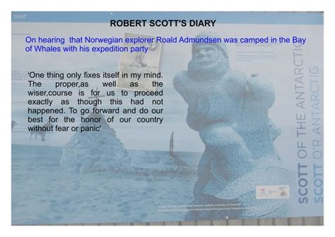 Robert F Scotts Diary Ppt