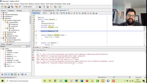 Persistência de dados hibernate no Netbeans e MySQL YouTube