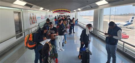 Llegaron A Maiquetía Los Venezolanos Varados En La Frontera De Chile