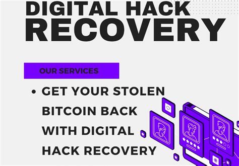 Hire Digital Hack Recovery Company For Lost Crypto Recovery Services