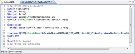 Processor Expert Tutorial Creating A Component For An Accelerometer