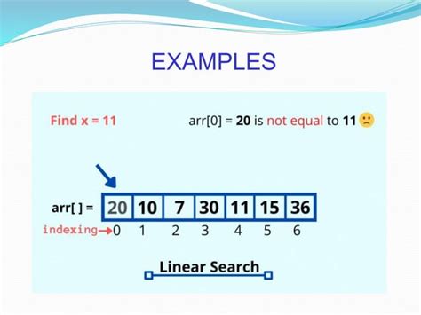 Linear And Binary Search Pptx