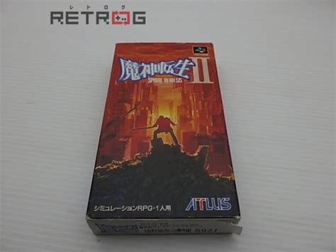 【やや傷や汚れあり】魔神転生2 スパイラルネメシス スーパーファミコン Sfc スーファミの落札情報詳細 ヤフオク落札価格検索 オークフリー